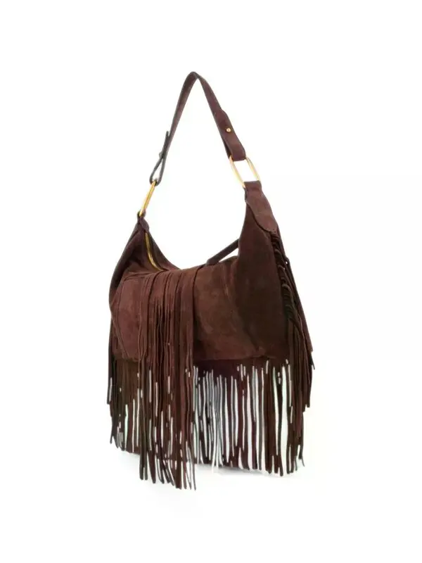 Vanessa Bruno Mathilde Fringed Shoulder Bag