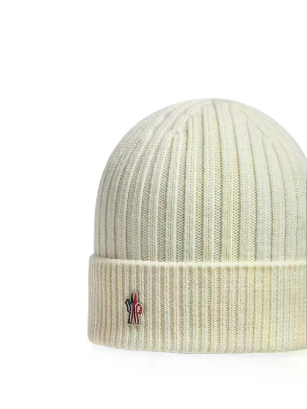Moncler Ribbed-knit Virgin-wool Beanie Hat