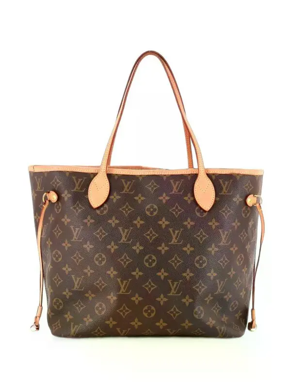 LOUIS VUITTON Neverfull Monogram Canvas Mm Tote Bag - Brown