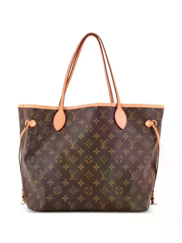LOUIS VUITTON Neverfull Tote Bag - Brown
