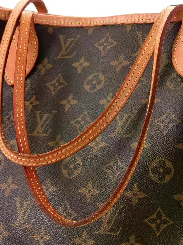 LOUIS VUITTON Neverfull Tote Bag - Brown