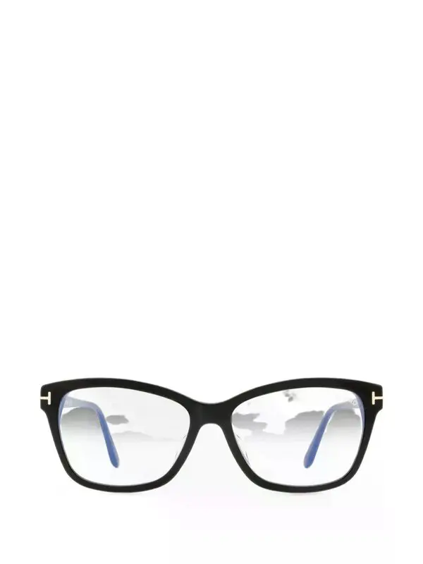 TOM FORD Rectangular Frame Glasses - Black