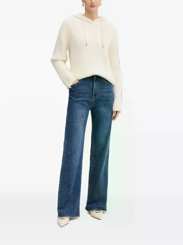 MORGAN Drawstring-hood Sweater