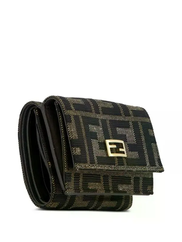 Fendi Mini Tube Trifold Wallet