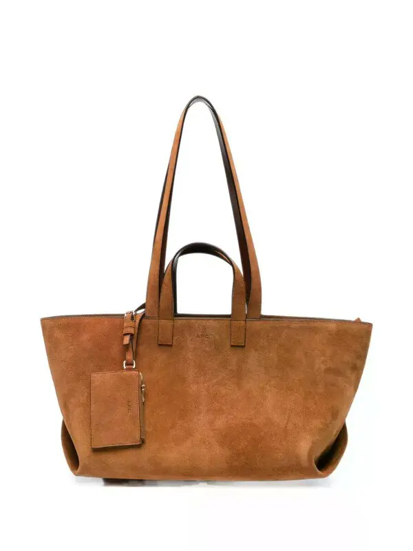 A.p.c. Drummer Tote Bag - Brown