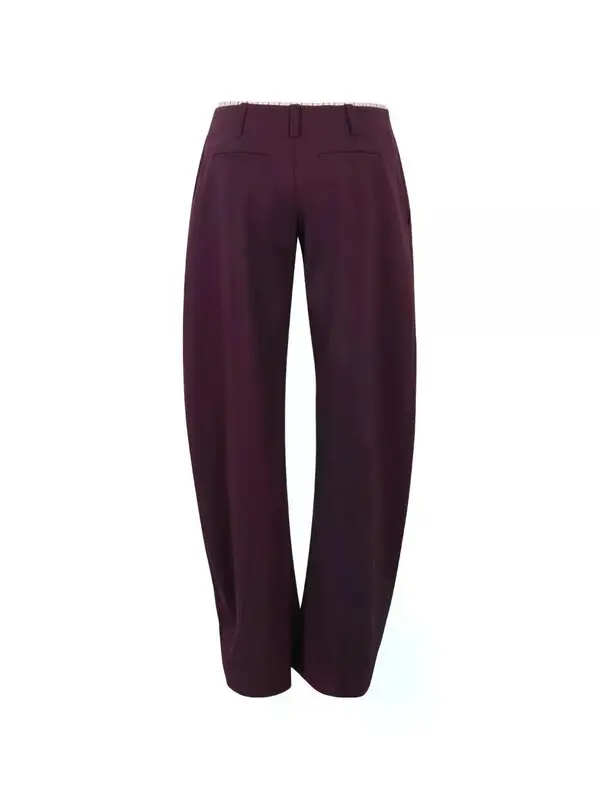 SSHEENA Pressed-crease Tailored Trousers