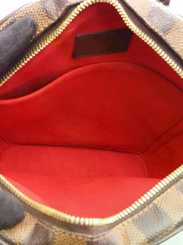 LOUIS VUITTON 2006 Damier Ebene Ipanema Pm Crossbody Bag