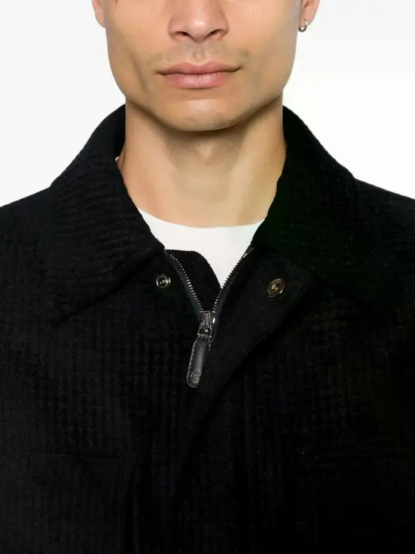 Giorgio Armani Waffle-knit Jacket