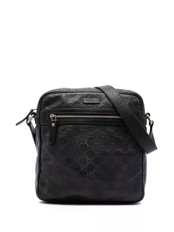 Gucci 2016-2026 Guccissima Crossbody Bag - Brown