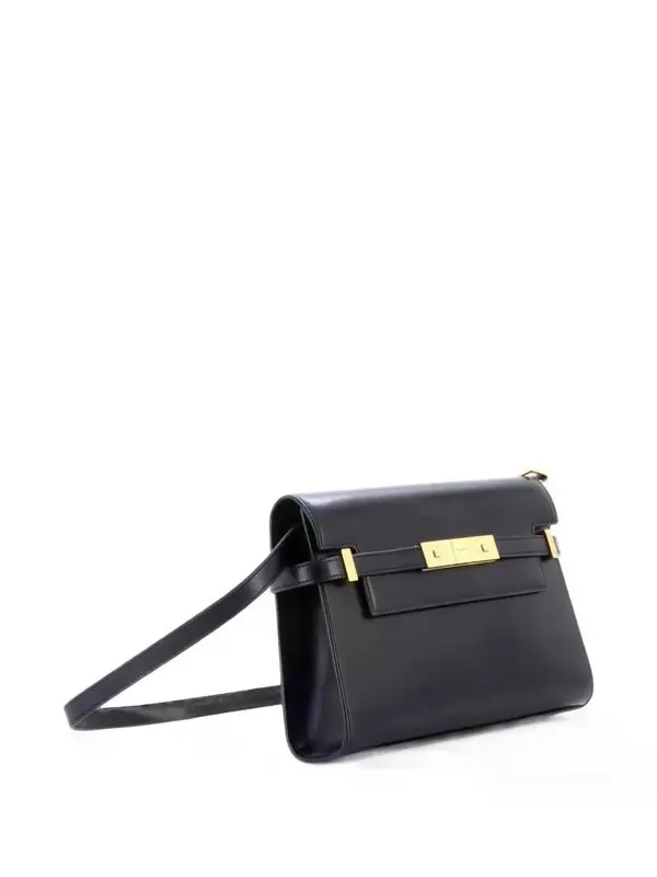 Saint Laurent Manhattan Leather Small Shoulder Bag