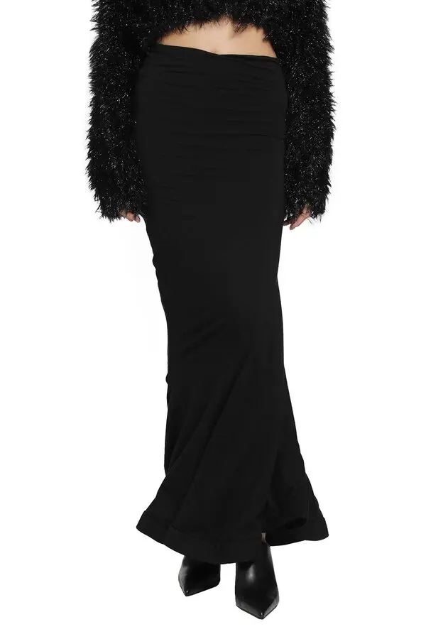 Junya Watanabe Long Skirt - Black