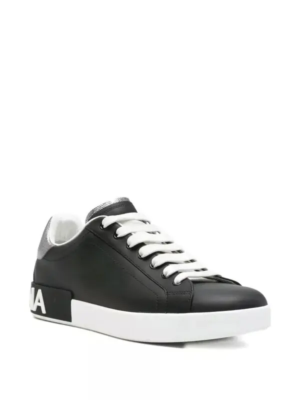 Dolce & Gabbana Logo-patch Low-top Sneakers