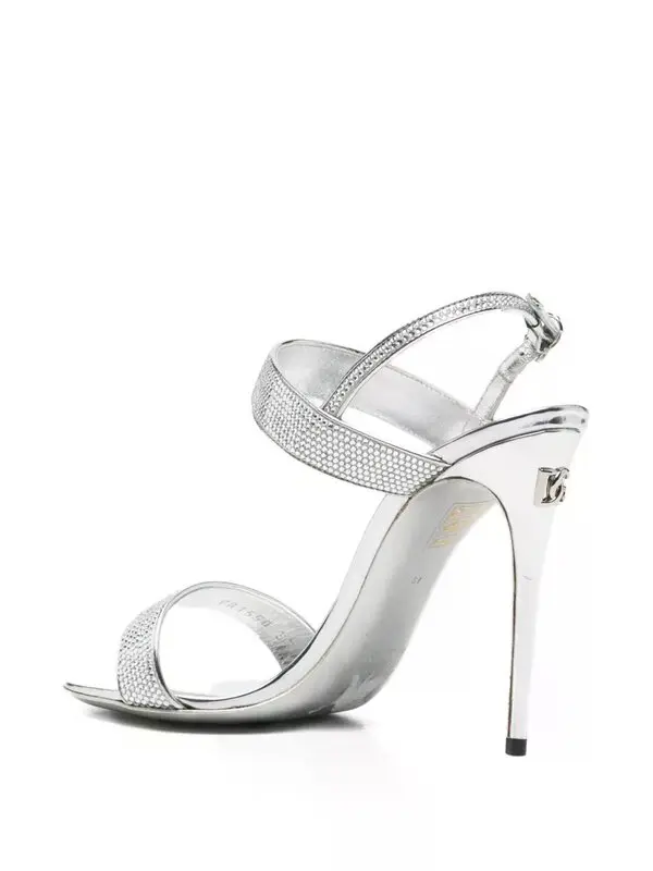 Dolce & Gabbana Crystal-embellished Slingback Sandals