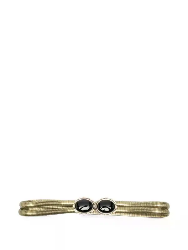Isabel Marant Étoile Gemstone-embellished Snake-chain Belt - Gold