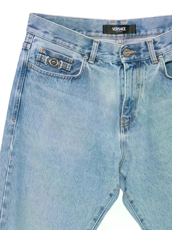 Versace Medusa Biggie Straight-leg Jeans