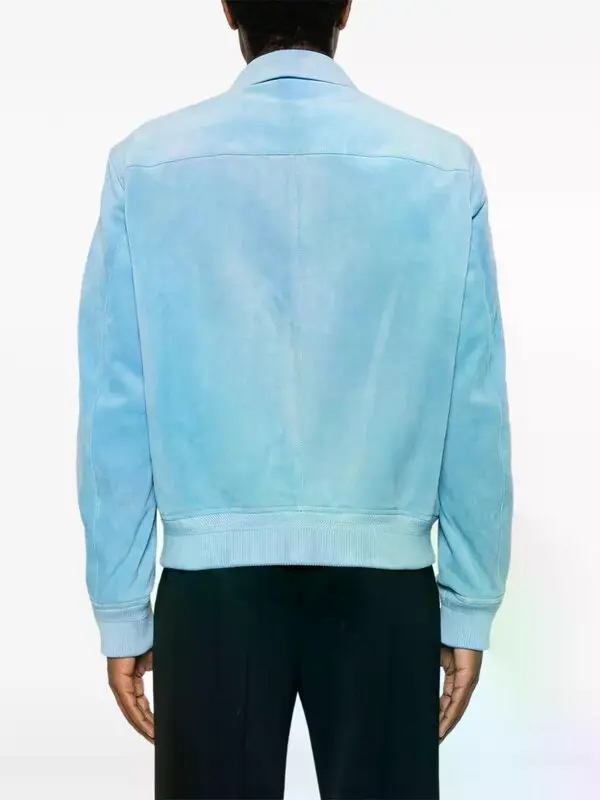 TOM FORD Zipped Suede Bomber Jacket