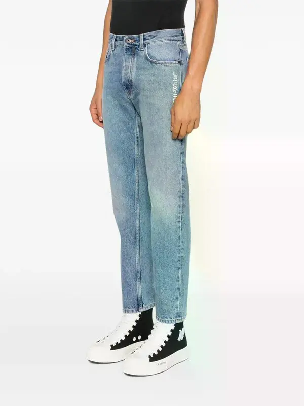 Off-White Half Arrow Tapered Jeans