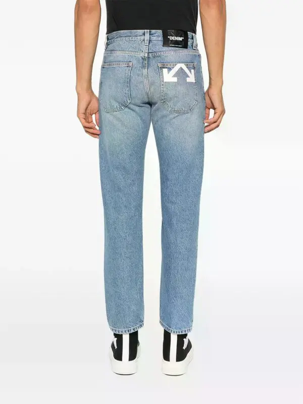 Off-White Half Arrow Tapered Jeans