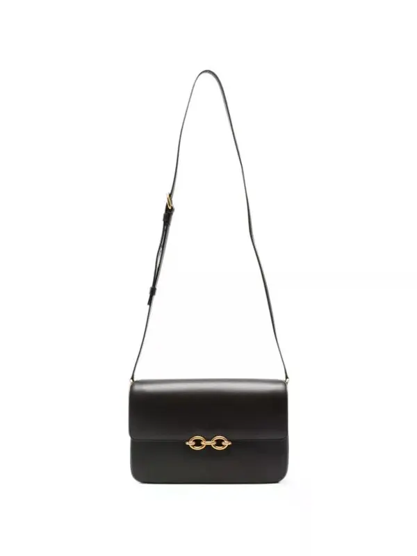 Saint Laurent Le Maillon Leather Shoulder Bag