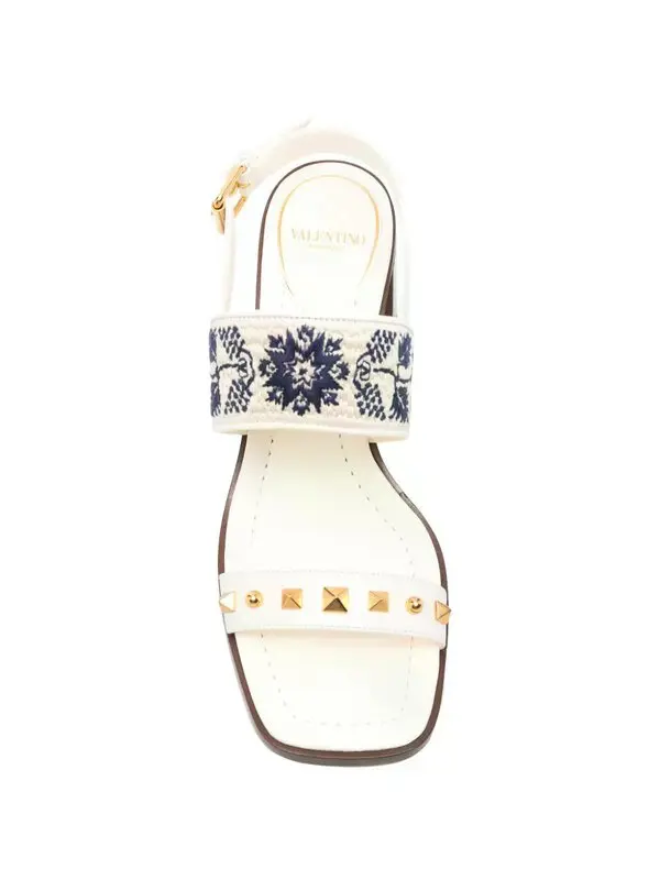 Valentino Garavani Plaster Caster Rockstud Sandals