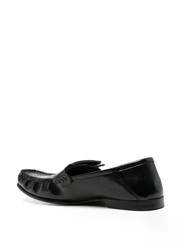 Marni Fringe-details Leather Loafers