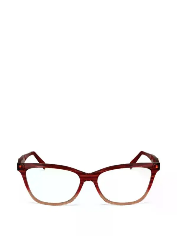 Longchamp Cat-eye Glasses - Red