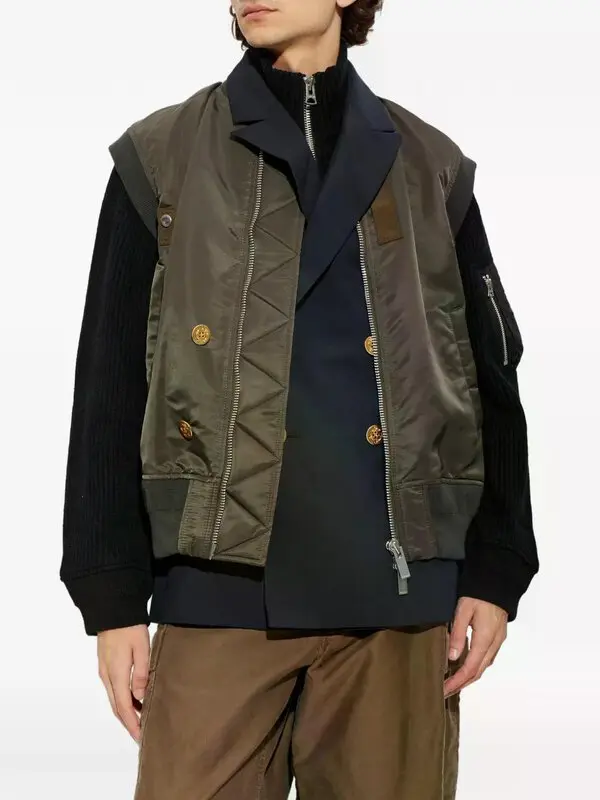 Sacai Layered Hybrid Vest