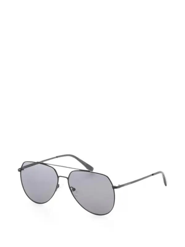 Calvin Klein Double-bridge Pilot-frame Sunglasses
