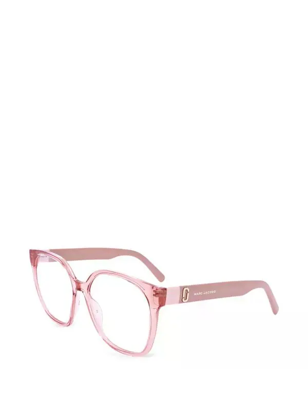 Marc Jacobs J Marc Round Frame Glasses - Pink