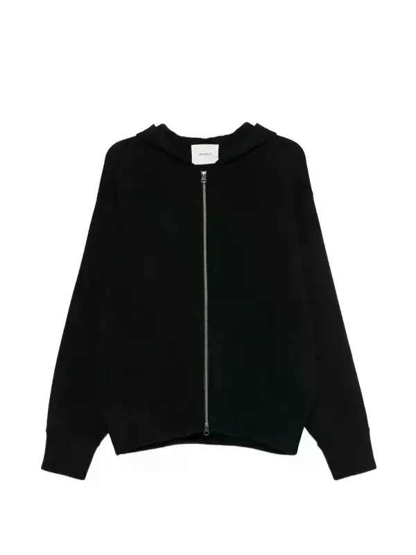 LISA YANG Zip-up Hoodie - Black