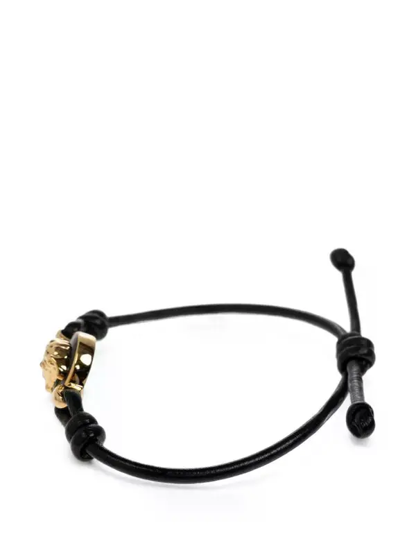Versace Medusa Leather Bracelet