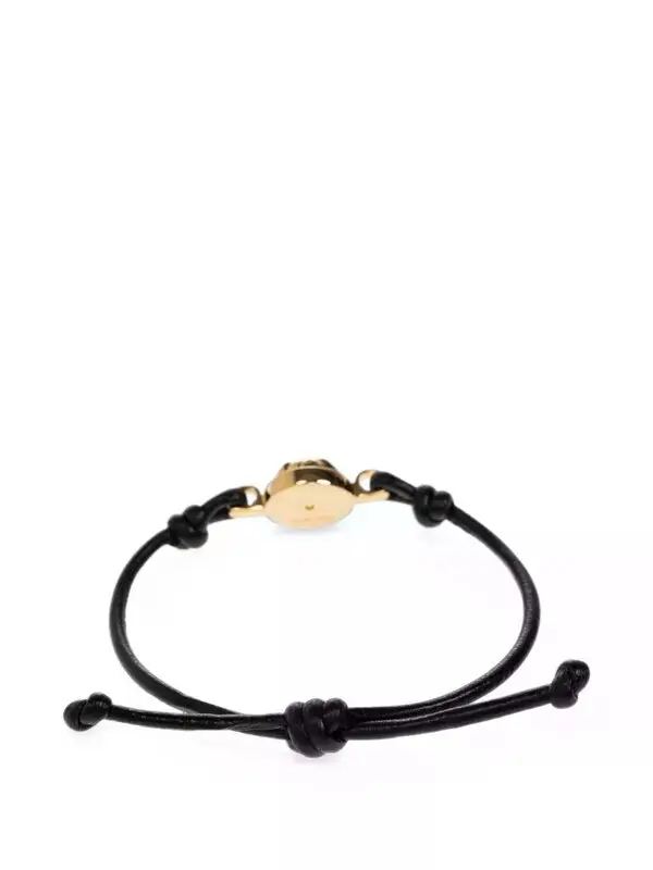 Versace Medusa Leather Bracelet