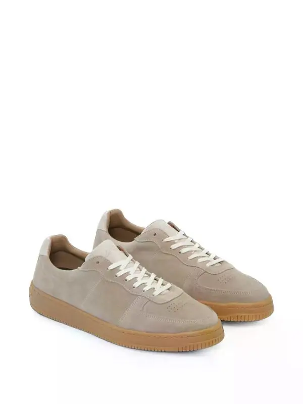 LES DEUX Wynn Panelled Suede Sneakers