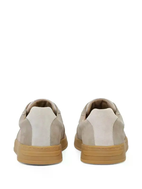 LES DEUX Wynn Panelled Suede Sneakers
