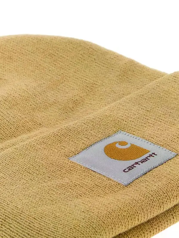 Carhartt Work In Progress Logo-patch Knit Beanie Hat