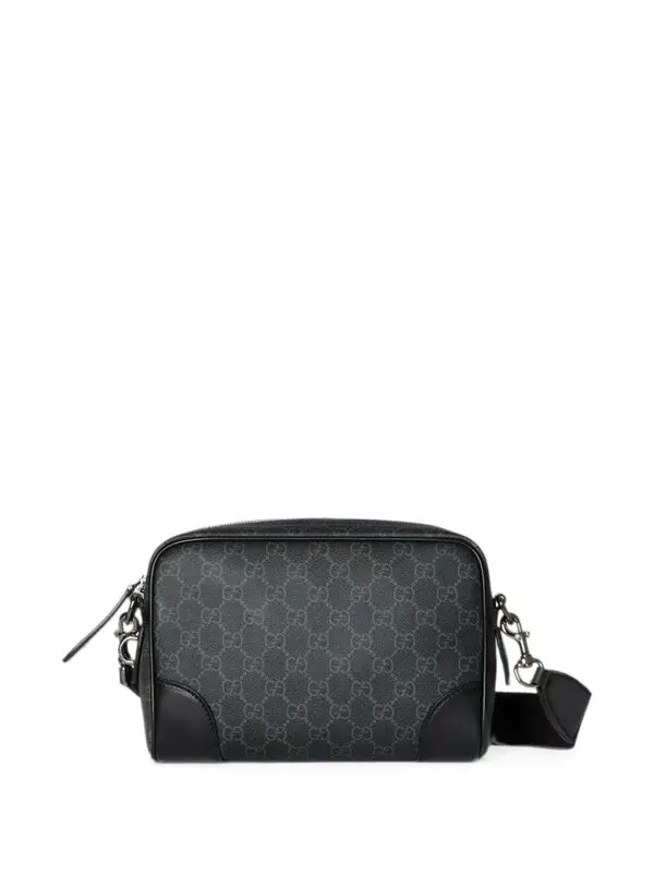 Gucci Gg Supreme Messenger Bag - Black
