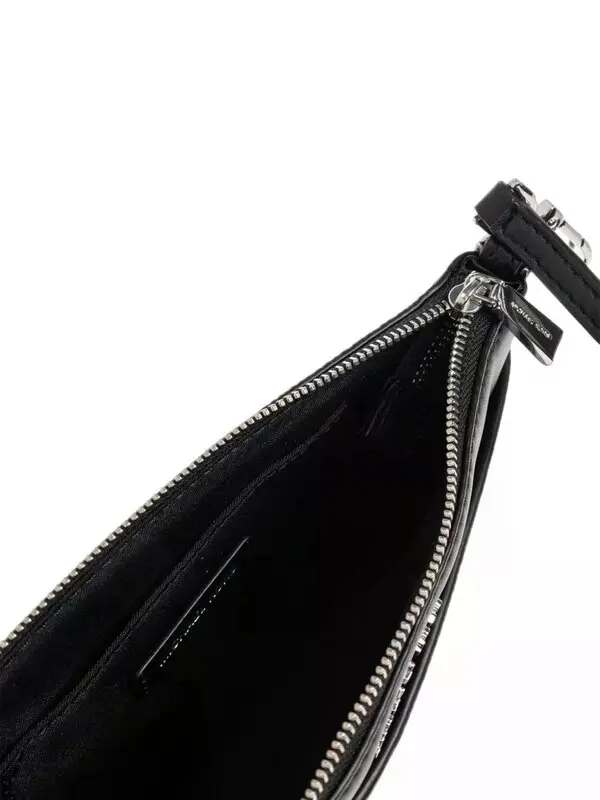 Michael Kors Jet Set Pebbled-leather Shoulder Bag