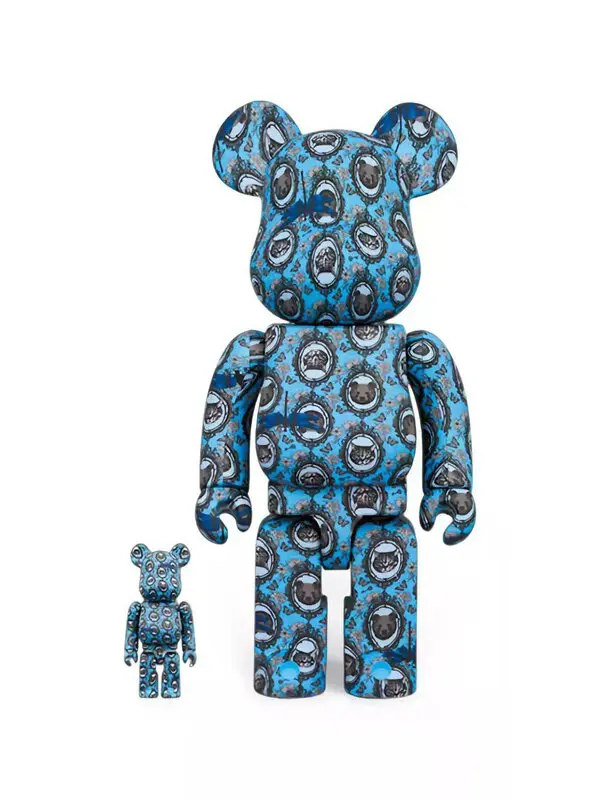BE@RBRICK X Robe Japonica Mirror Set - Blue