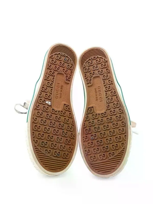 Gucci 2010s Tennis 1977 Zebra-print Sneakers