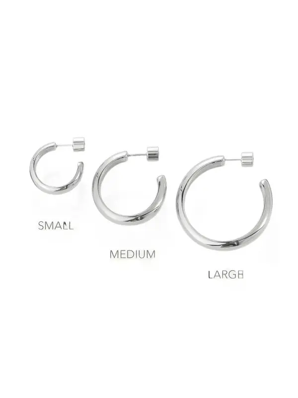 Jenny Bird Staple Hoop Earrings