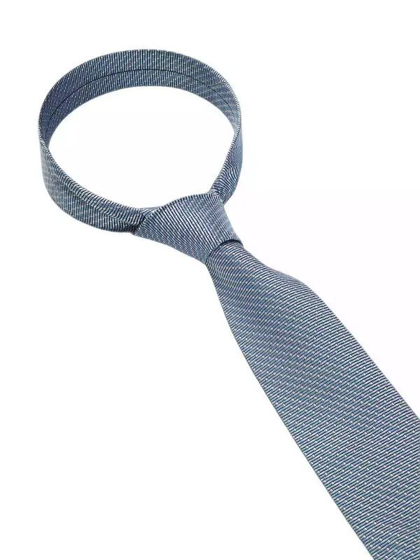 BOSS Micro-textured Silk Tie