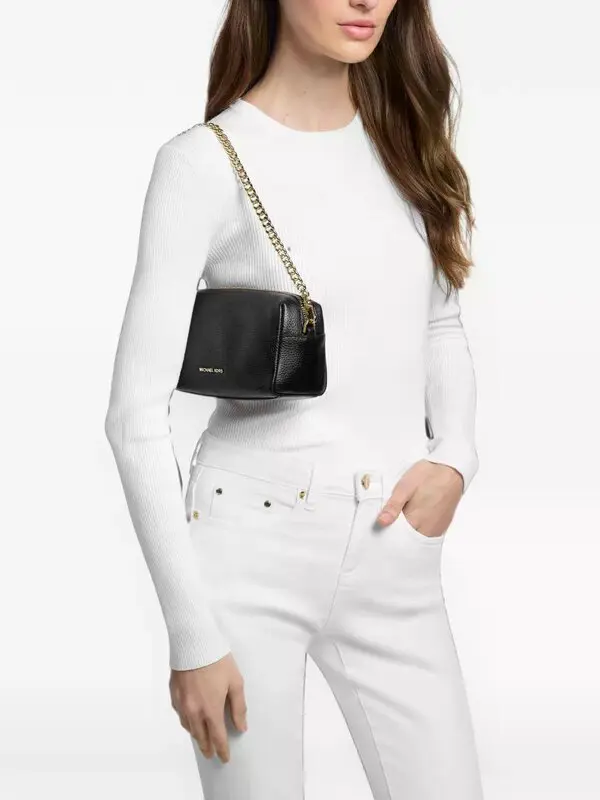 Michael Kors Bryant Small Pebbled Leather Crossbody Bag