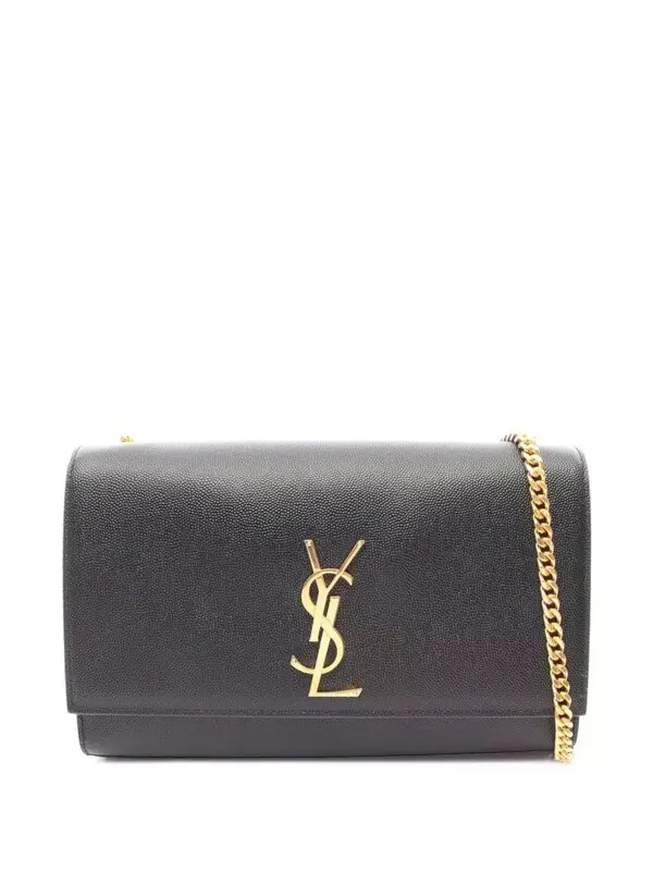 Saint Laurent Kate Shoulder Bag - Black