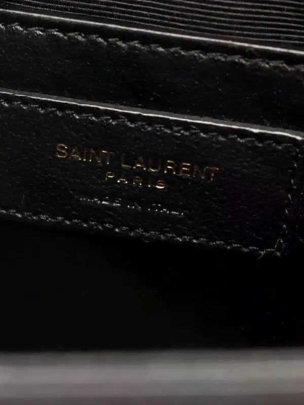 Saint Laurent Kate Shoulder Bag - Black