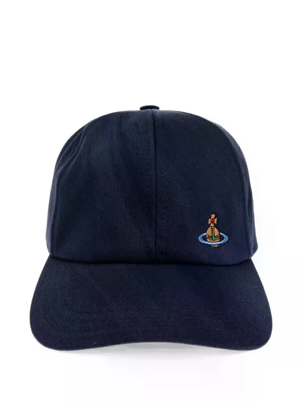 VIVIENNE WESTWOOD Orb-embroidered Baseball Cap