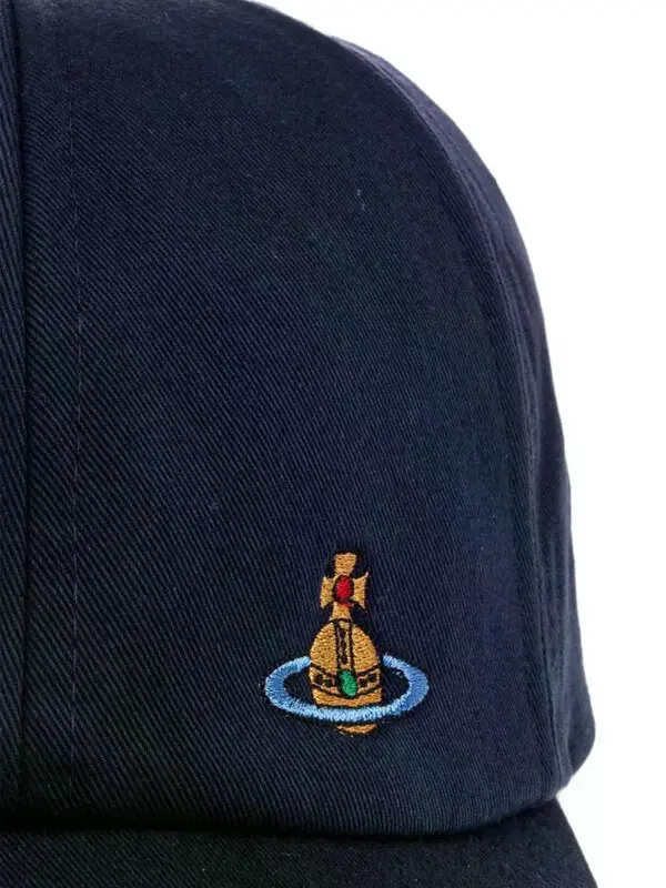 VIVIENNE WESTWOOD Orb-embroidered Baseball Cap