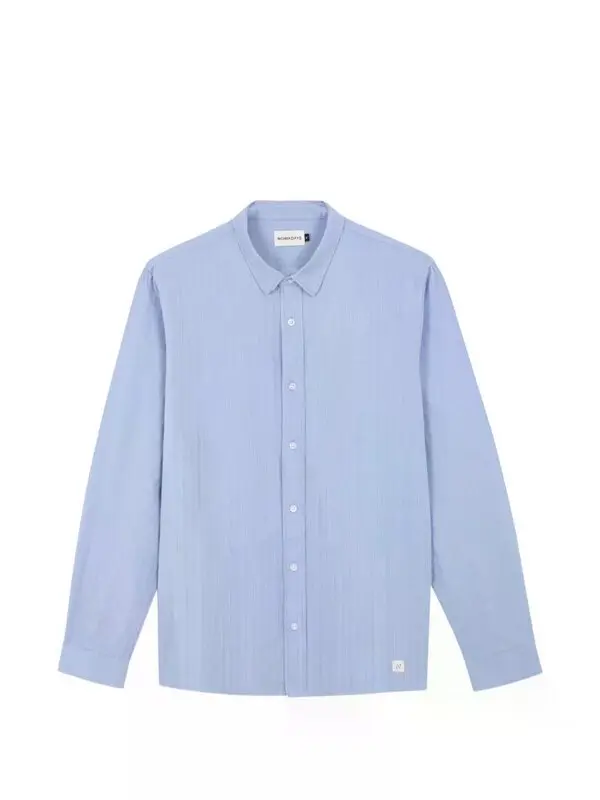 NOWADAYS Vertical-stripe Shirt - Blue