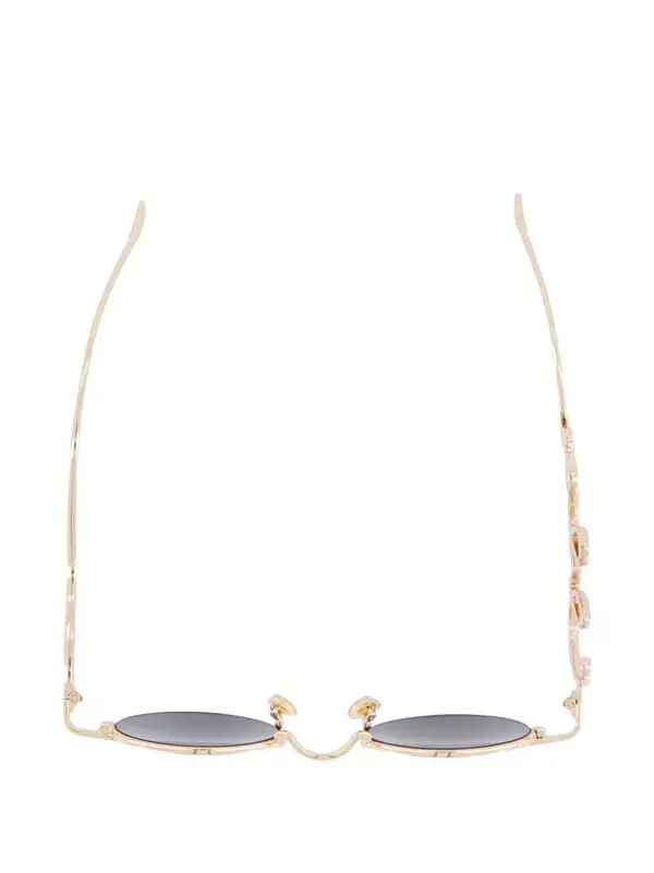 Chloé Round Frame Sunglasses - Gold