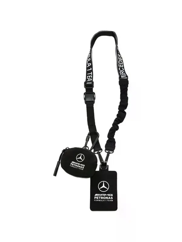 Adidas X Mercedes-amg Petronas Lanyard And Cardholder - Black