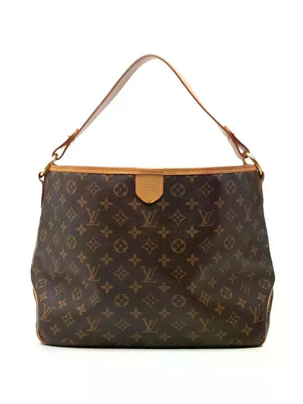 LOUIS VUITTON 2010 Monogram Delightful Pm Tote Bag - Brown